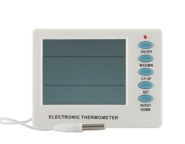 Ambassador+Electronic+Digital+Indoor+Outdoor+Thermometer+Greenhouse ...
