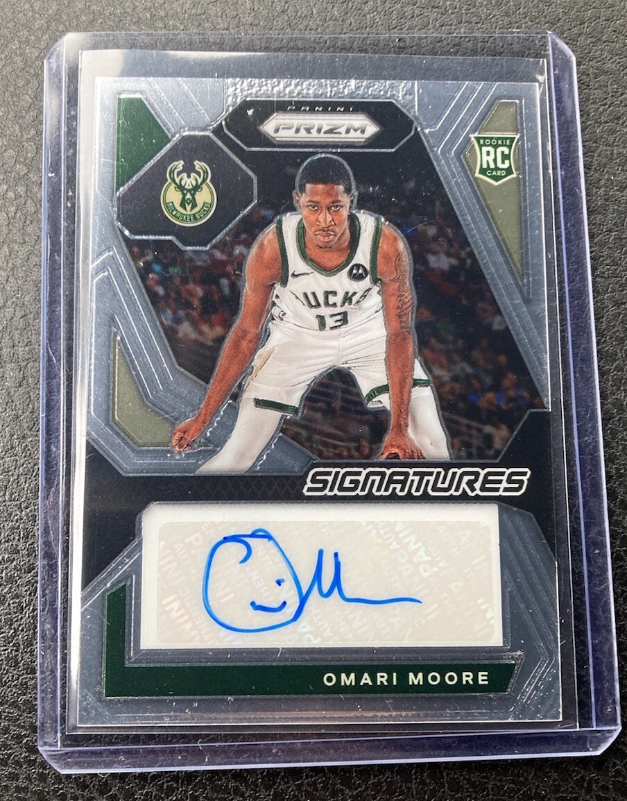 2023-24 Panini Prizm Signatures Autograph Auto #MOO Omari Moore Rookie ...