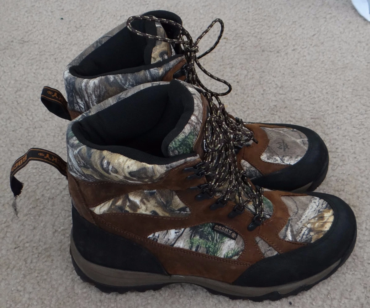 Realtree Black Camo Boots