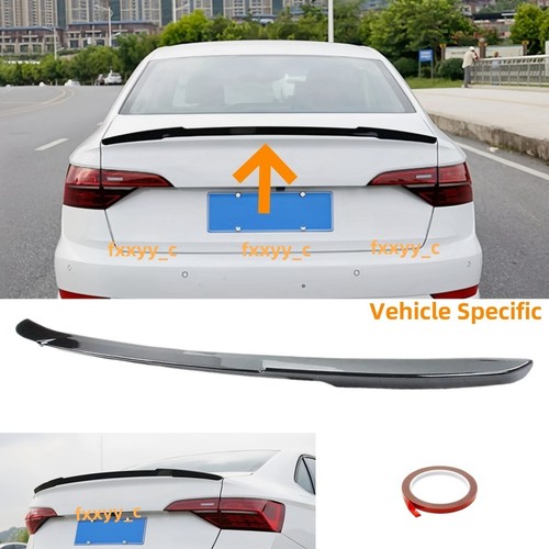 PAINTED BLACK BLADE STYLE REAR TRUNK SPOILER WING FIT FOR VW JETTA MK7 ...