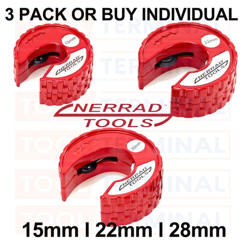 Nerrad Tools Pipe Slice Copper Tube Cutter 15mm 22mm 28mm NT2015 NT2022 ...