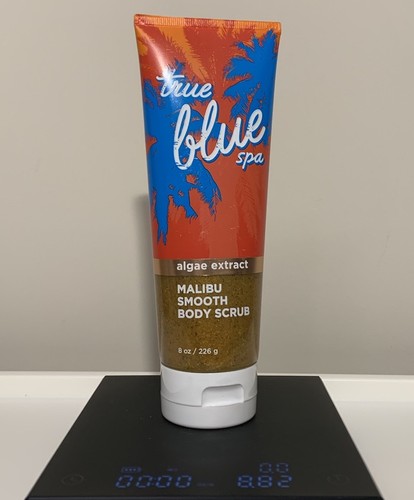 True Blue Spa Malibu Smooth Body Scrub w Algae Extract 8 Oz New ...