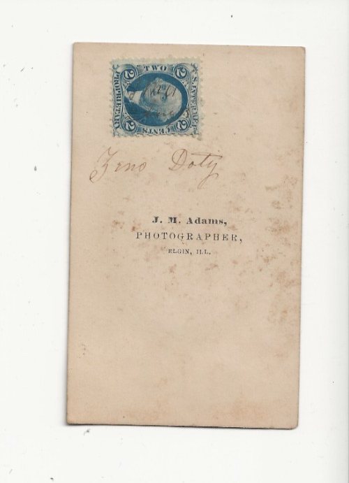 1860s CDV OF YOUNG BOY ID'D ZENO DOTY OF HAMPSHIRE IL WEARING CAPE ...