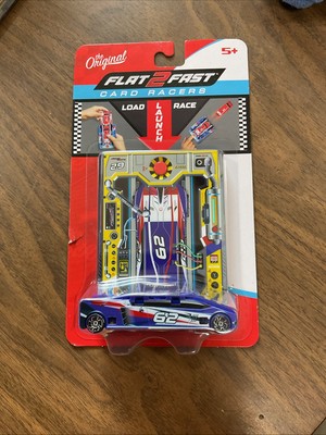 NEW 🚨Flat 2 Fast ~ Blue 62 Card Racers~Load, Launch, Race | eBay