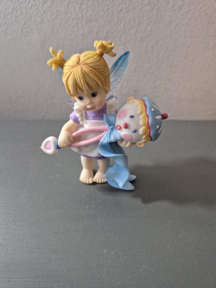 Enesco Little Rattle Fairie Girl Baby Shower Gift Fairy Girl 2004 G. G ...