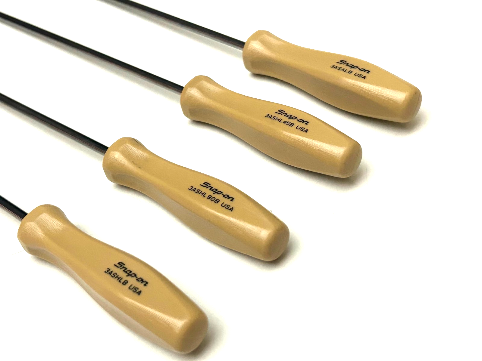 Snap On Tools NEW ASAL204BCT 4pc Combat Tan Mini Hard Handle LONG Pick ...