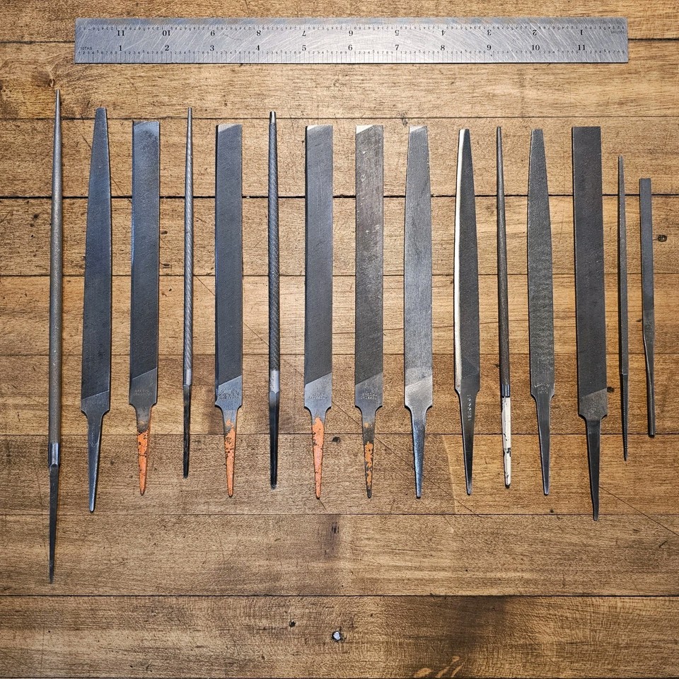 MACHINIST Tools Metal Files SET ☆ SIMONDS/NICHOLSON Rasps ☆SHARP ...