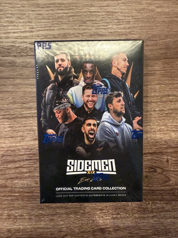 2022 Topps X Sidemen XIX The Official Sidemen Set Trading Cards Sealed ...