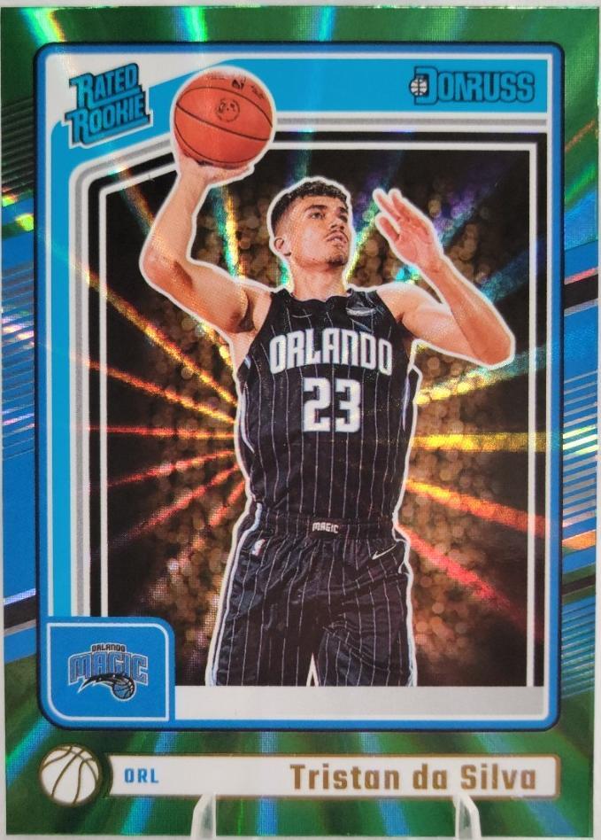 2024-25 Panini Donruss - Rated Rookie Tristan da Silva #203 Holo Green ...