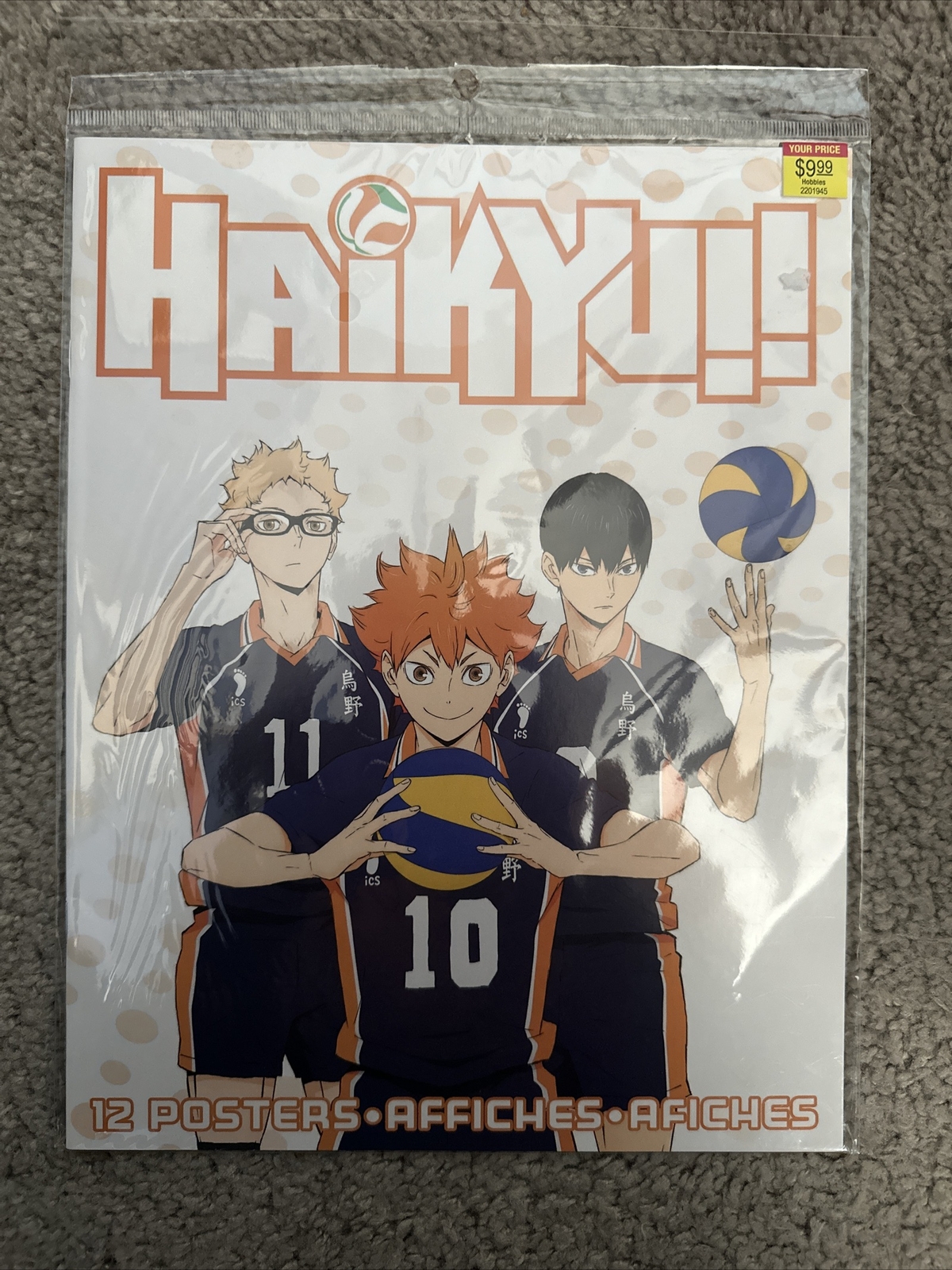 New And Sealed Haikyu Volleyball Posters-Set Of 12 8x10 | eBay
