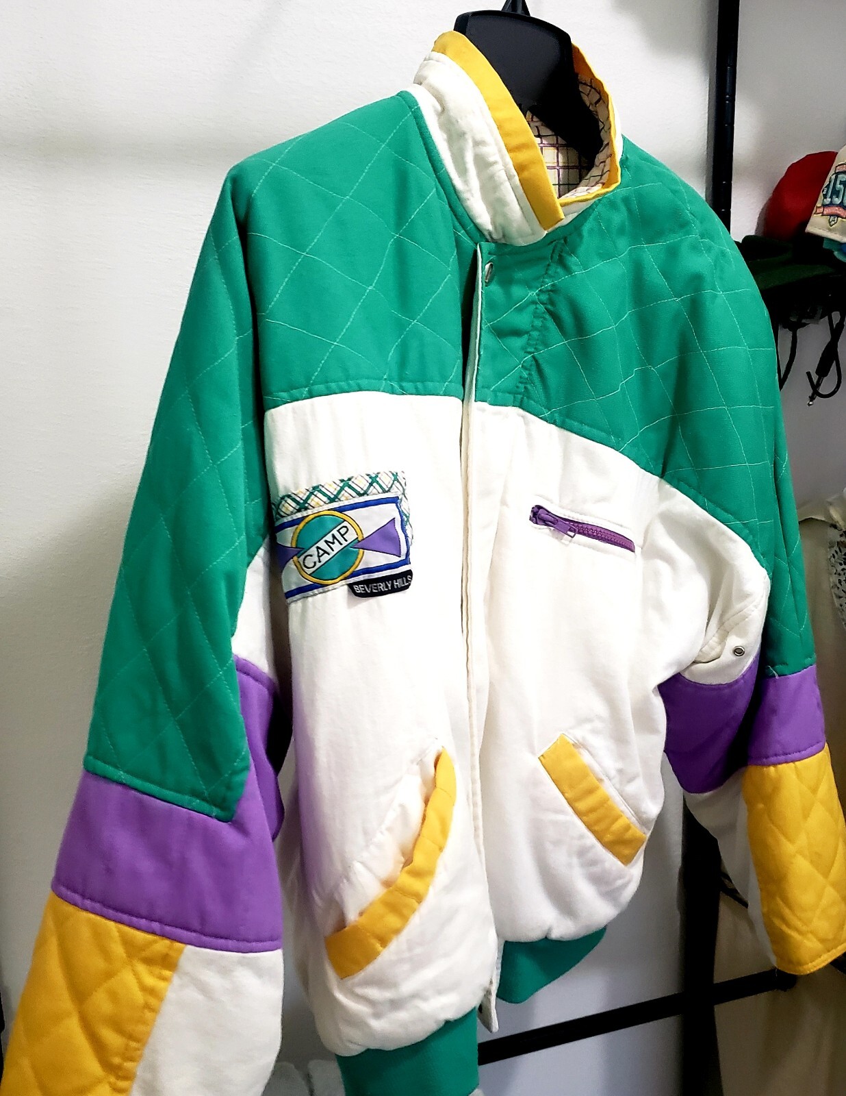 VINTAGE RARE CAMP BEVERLY HILLS JACKET - Gem