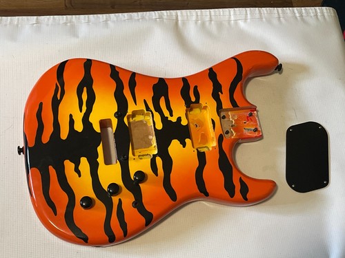 2021 Kramer Pacer Vintage Series Bengal Tiger Stripe Guitar Body Floyd ...