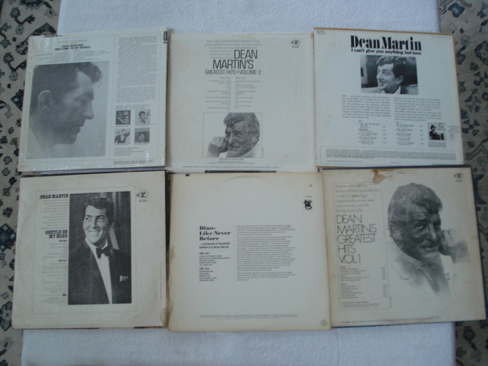 Lot of 6 Dean Martin Vinyl LPs | eBay