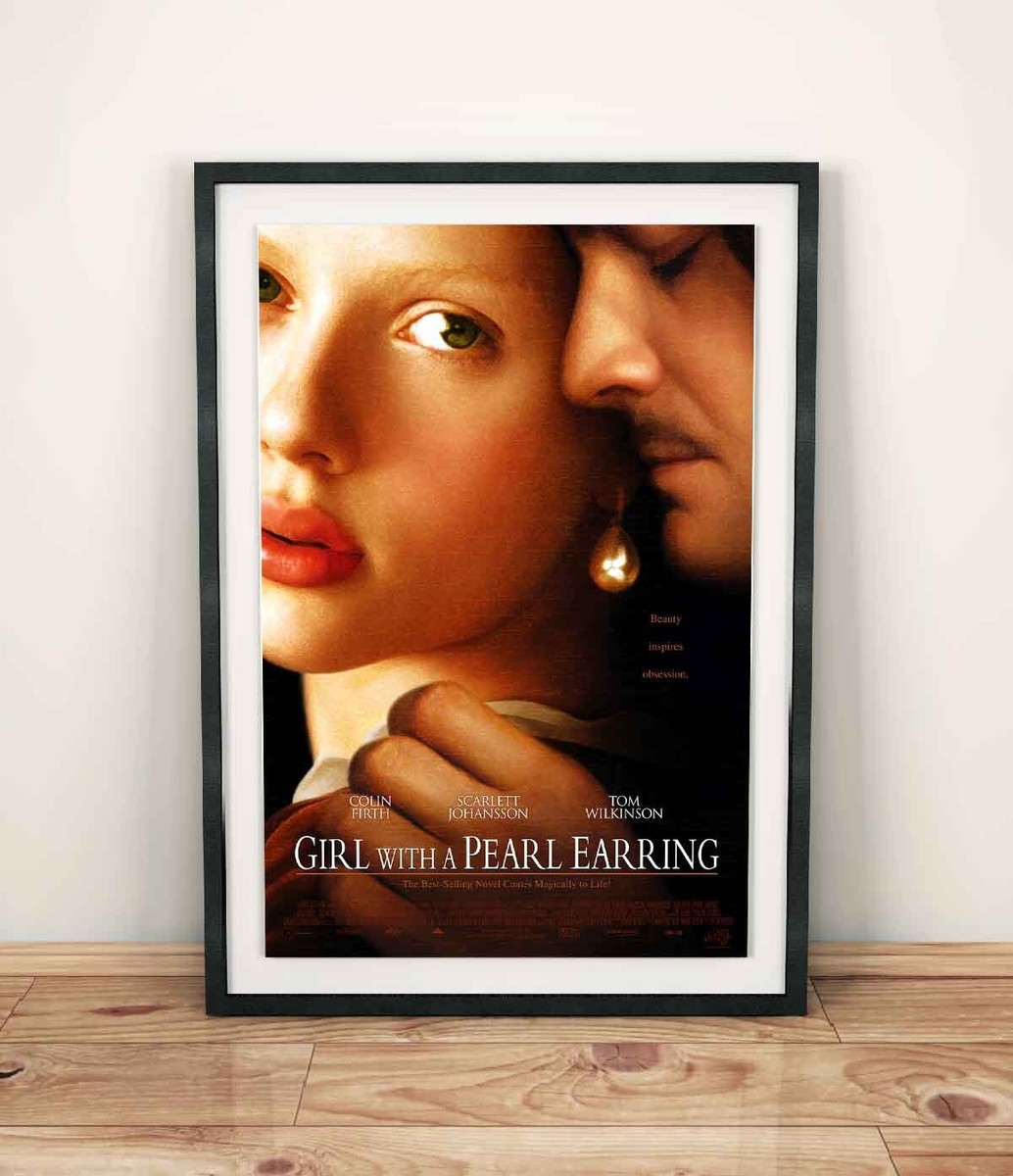 The Girl With The Pearl Earring Movie Poster Girl With A Pearl Earring