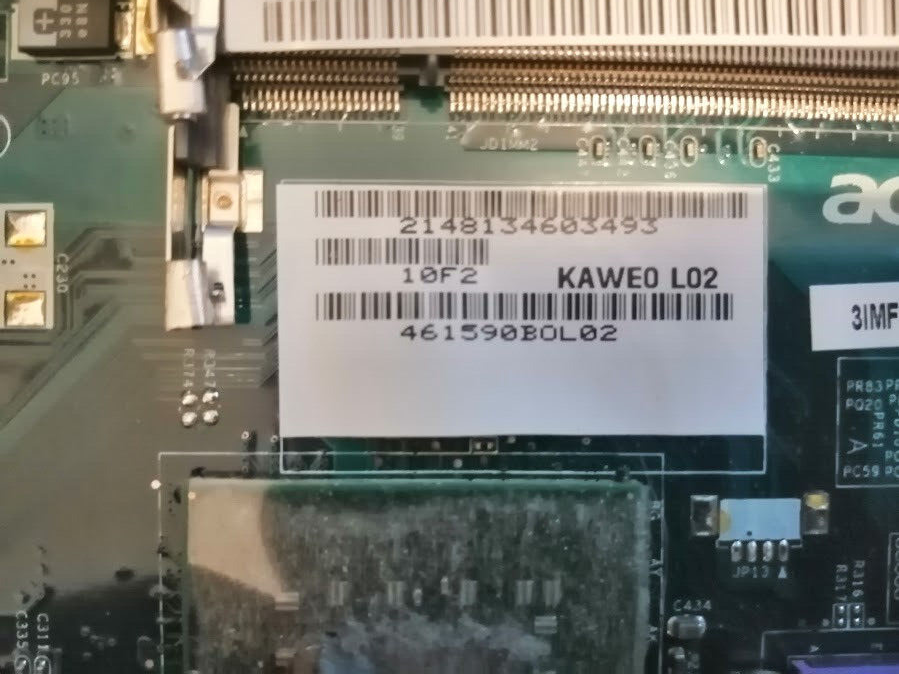 CARTE MÈRE ACER Emachine E520 KAWE0 | eBay