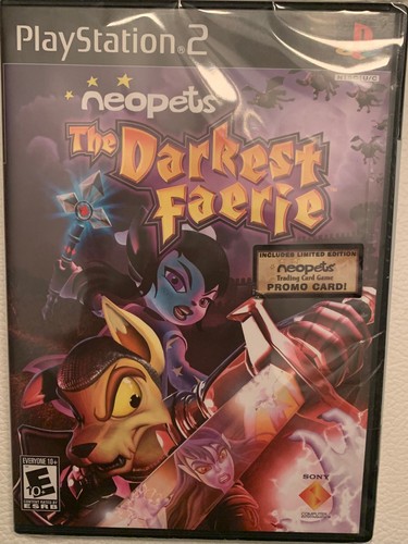 Neopets: The Darkest Faerie ( PlayStation 2, 2005)***RETAIL--SECURITY ...