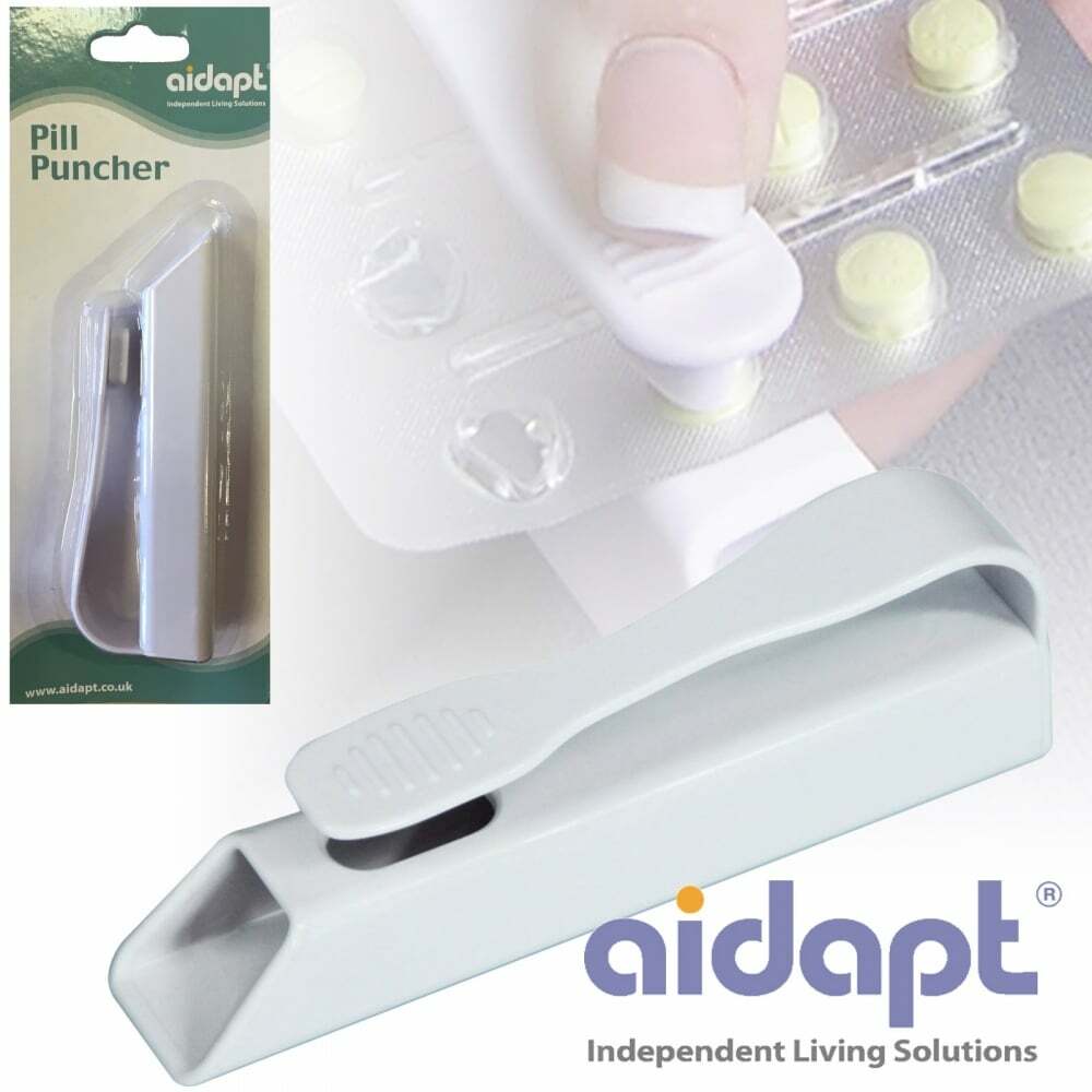 Aidapt Pill Puncher Blister Pack Tablet Popper Disability Aids | eBay