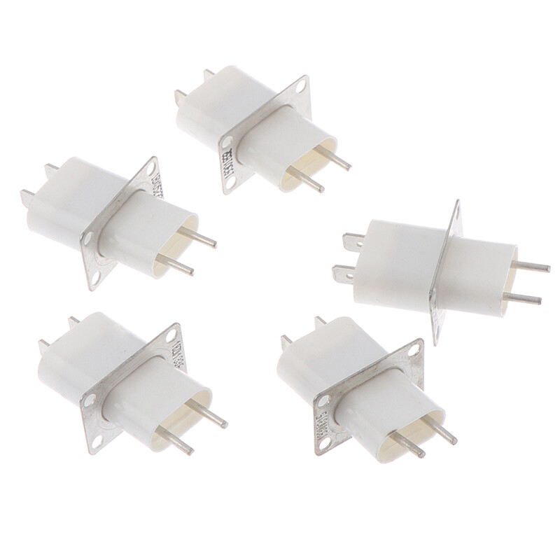 5Pcs Electronic Microwave Oven Magnetron 4 Filament Pin Sockets ...