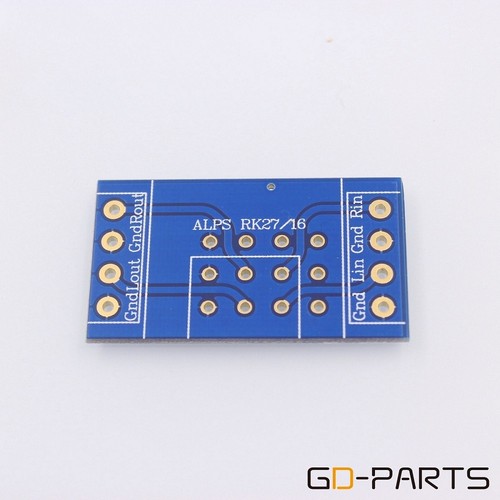 2pcs PCB For ALPS RK27 27 Type Dual 50K Potentiometer conversion board ...