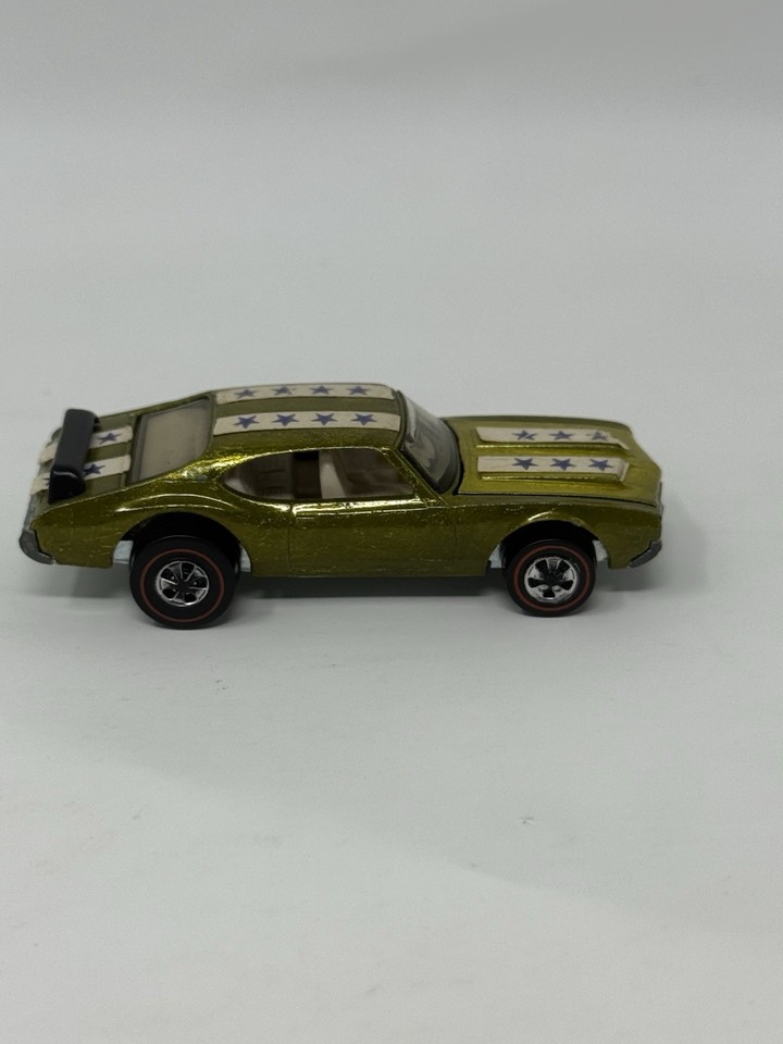🚨GRAIL ALERT 🚨 1971 Hot Wheels REDLINE OLDS 442 Yellow W/ Original ...