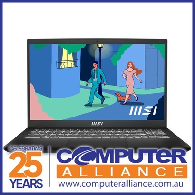 MSI Modern 15 B12MO-854AU 15.6" i5 Laptop Win 11 Black | eBay Australia