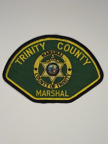Trinity County California Marshal Police Patch | eBay