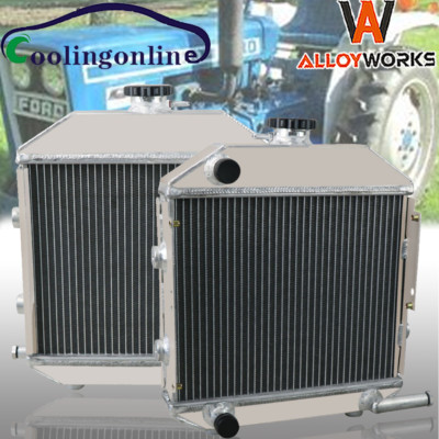 Aluminum Tractor Radiator Ford 1300 New Holland Shibaura Compact ...