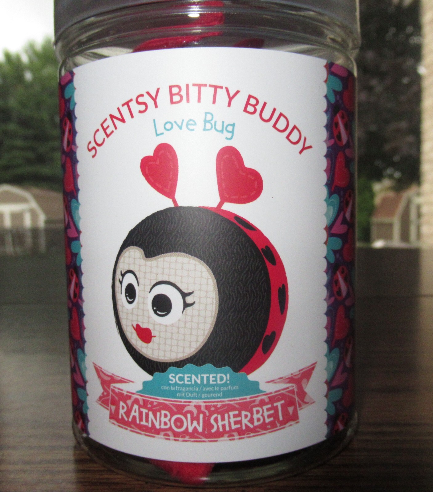 Scentsy Bitty Buddy Love Bug Rainbow Sherbet – Brand New | eBay