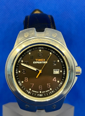 Vintage Montre TIMEX EXPEDITION Indiglo WR 100M 905 T8 Quartz Date ...