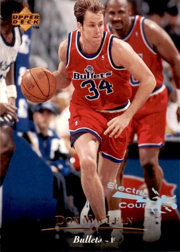 1995-96 Upper Deck. Don MacLean . Washington Bullets #84 | eBay