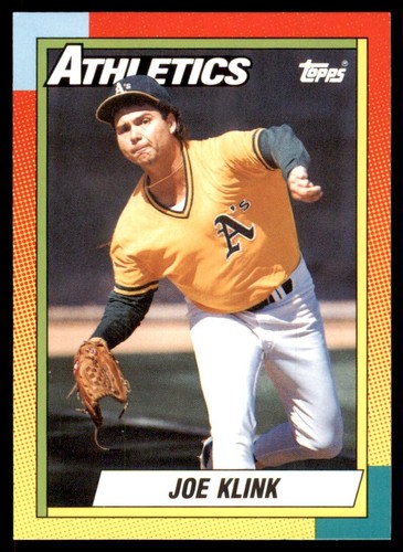 1990 Topps Traded Joe Klink Baseball Cards #51T | eBay