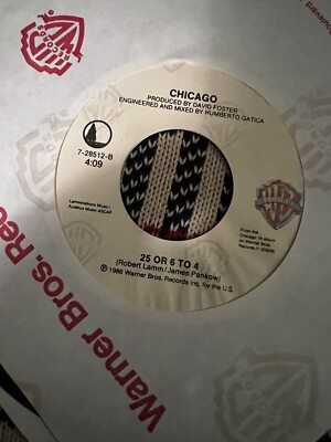 25 or 6 to 4/Chicago/1986/single/45rpm | eBay