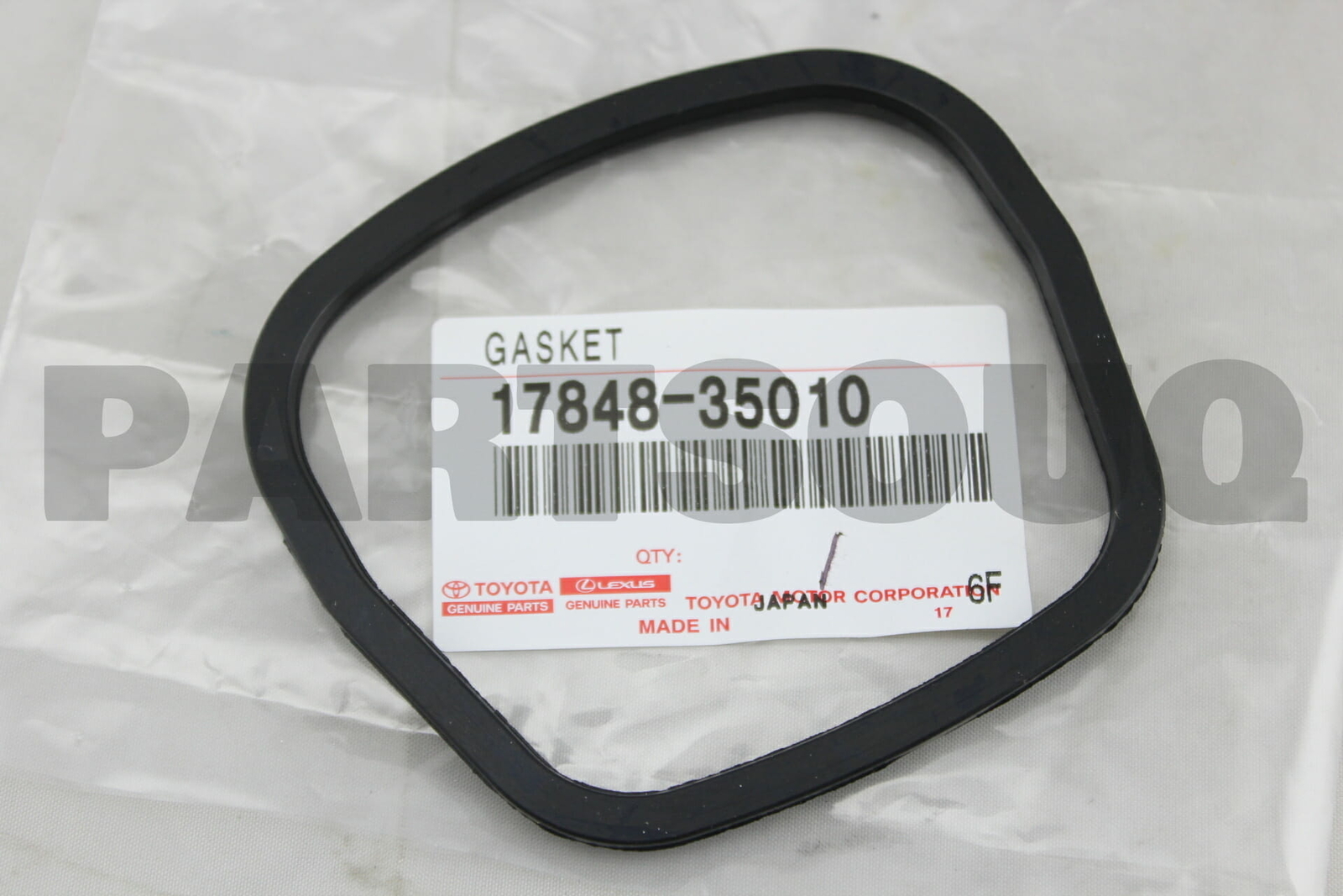 1784835010 Genuine Toyota GASKET, AIR CLEANER TO CARBURETOR 17848-35010 ...