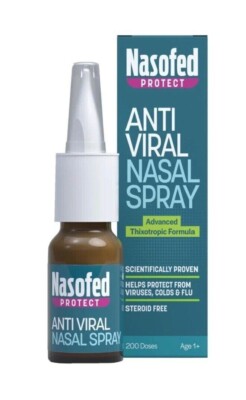 Nasofed Anti Viral Nasal Spray Protect From Viruses Colds Flu Steroid ...