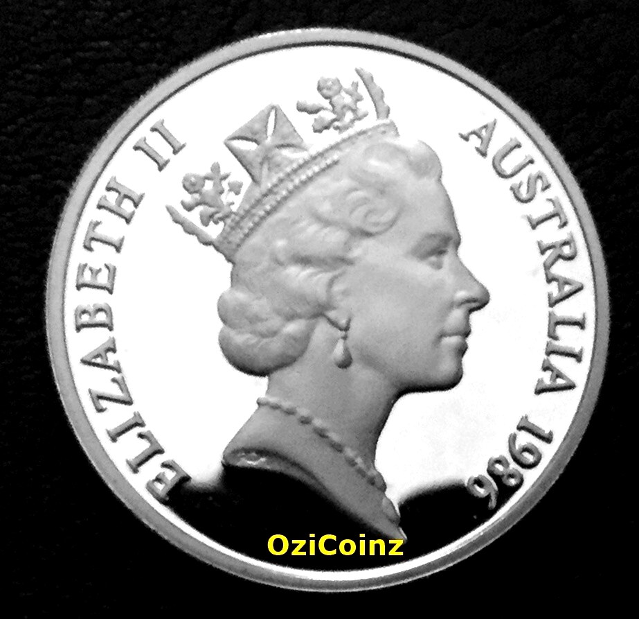 1986 Australian 20 Cent PROOF Coin - Duck-Billed Platypus (ac) TRACKING ...