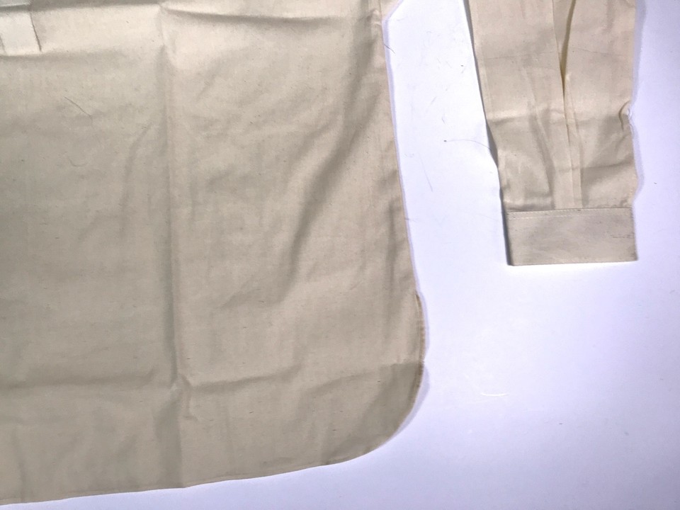 CIVIL WAR US UNION CSA CONFEDERATE FOUR BUTTON OFF WHITE MUSLIN SHIRT ...