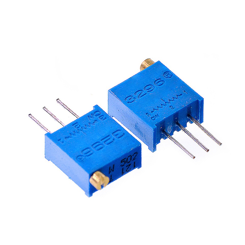 3296W 3/8" Multiturn Variable Resistors Potentiometer Preset Trimmer ...