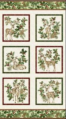 Benartex - Winter In The Pines Blocks - Creme Quilting and Crafting ...