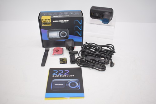 Nextbase 222 Dash Cam Full HD 1080p Car Camera with Accessories Boxed ...