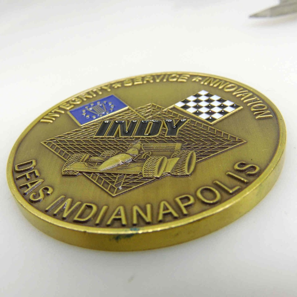 INDY DFAS INDIANAPOLIS CHALLENGE COIN | eBay