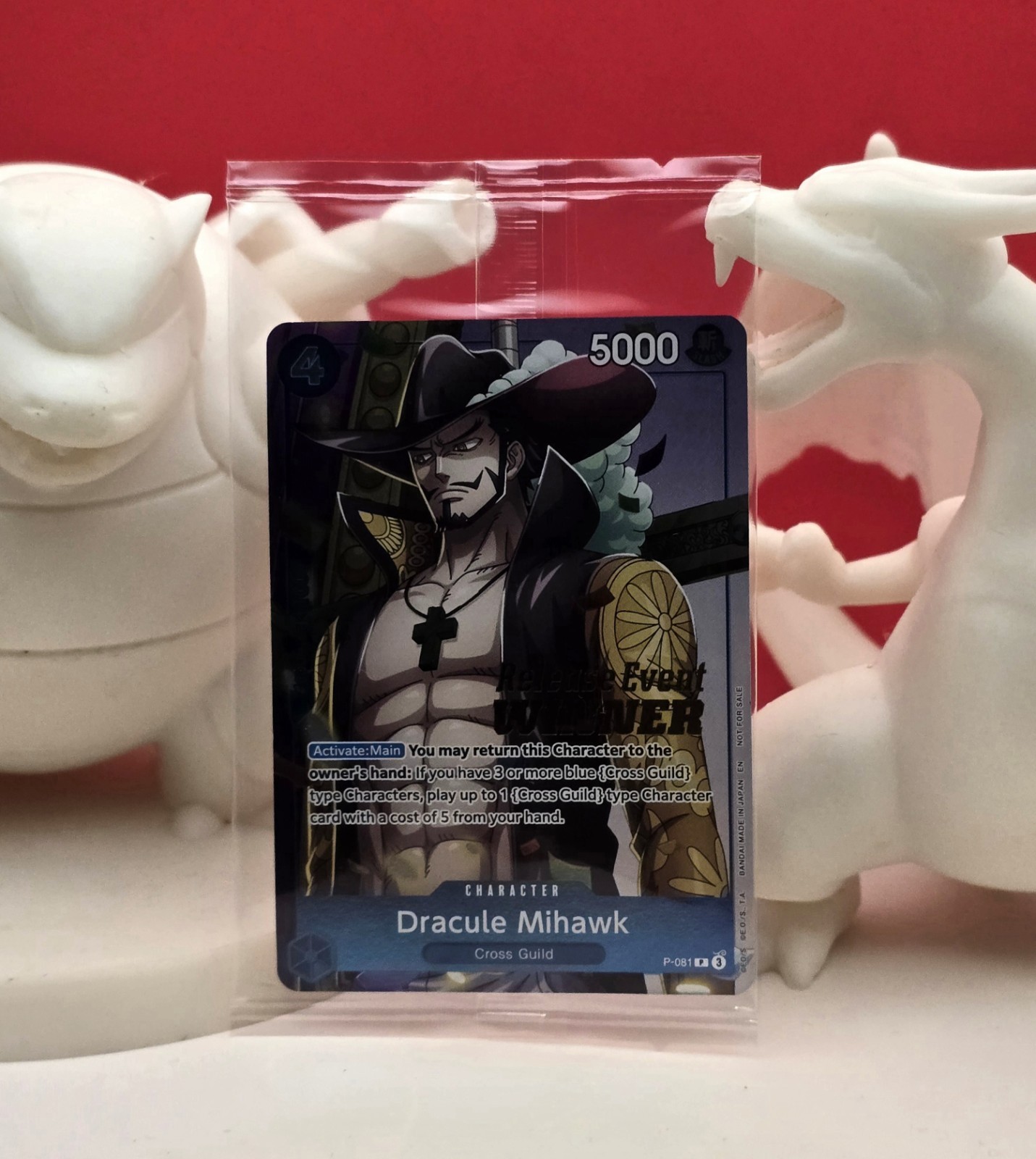 One Piece TCG: Dracule Mihawk (P-081) OP11 Release Event Winner | eBay UK