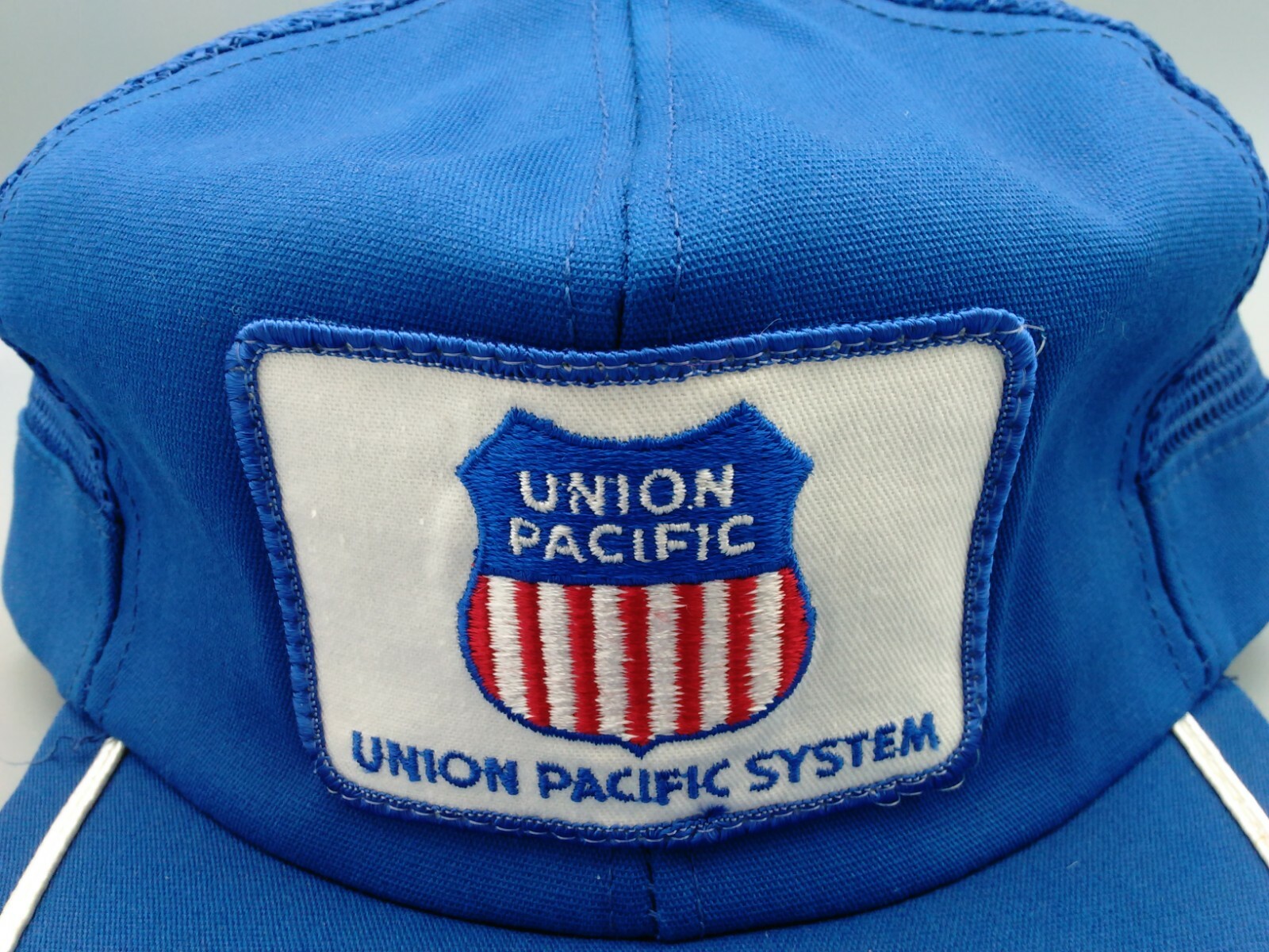 Vintage Union Pacific Railroad Snapback Trucker Hat P… - Gem