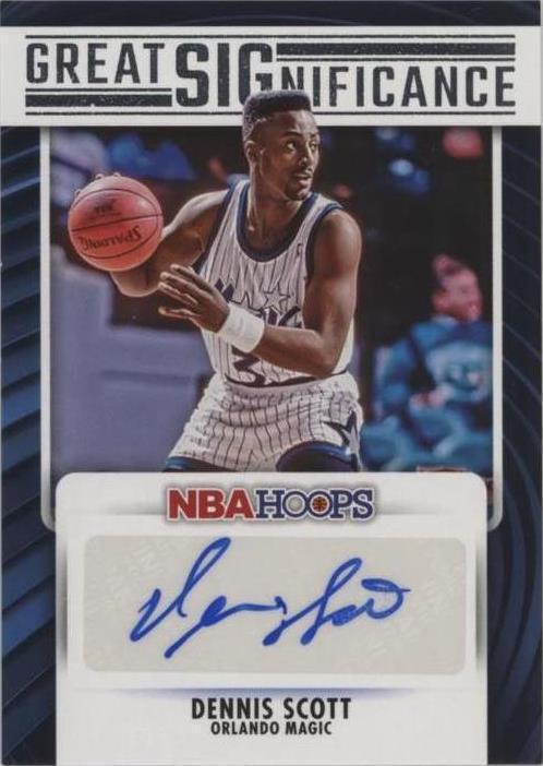 2023-24 Panini NBA Hoops - Great Significance Dennis Scott #GS-DEN (AU ...