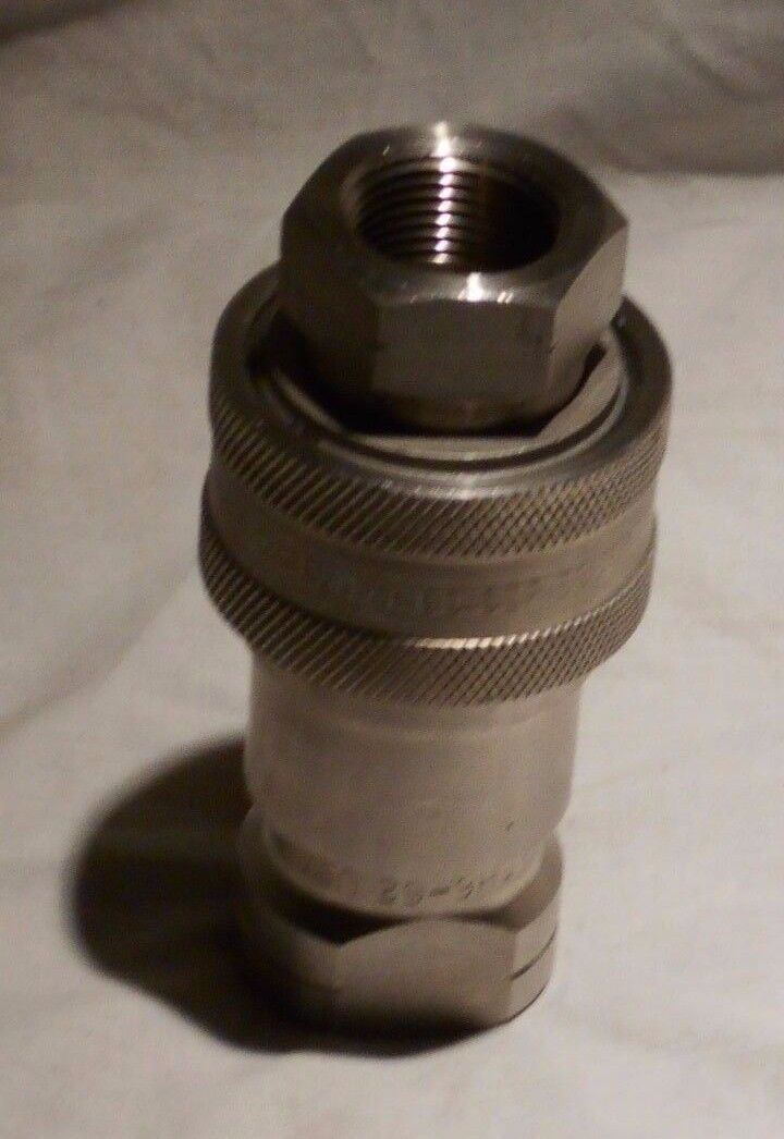 PARKER, Set SH6-62-T12 Body 1-1/16"-12, 3/4" & SH6-63 Nipple, 303 SS | eBay