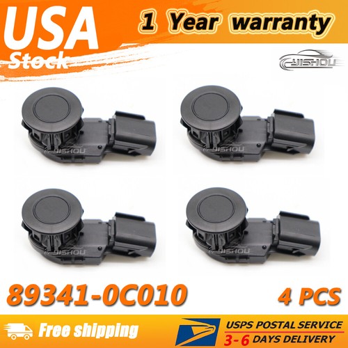 New 4x 89341-0C010 Bumper Parking Sensor For Toyota RAV4 TACOMA TUNDRA ...
