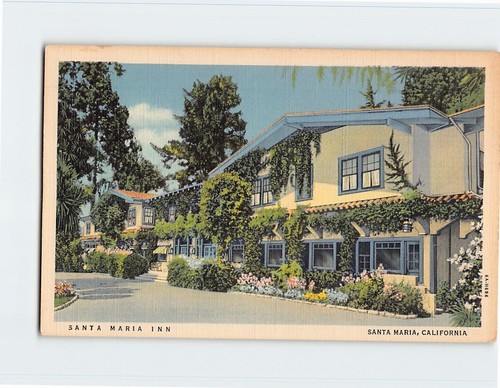 Postcard Santa Maria Inn, Santa Maria, California | eBay