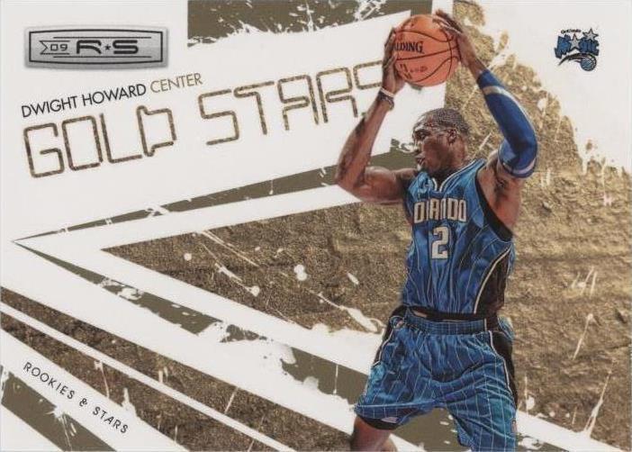 2009-10 Panini Rookies & Stars - Gold Stars Dwight Howard #14 Gold /500 ...