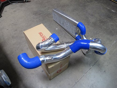 Intercooler Kit + Air Intake Kit For 87-93 Fox Body 5.0 Ford Mustang ...