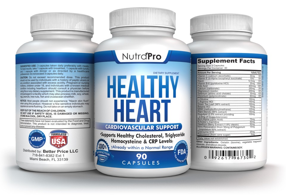 Heart Health and Artery Cleanse & Protect. Cholesterol Balancing ...