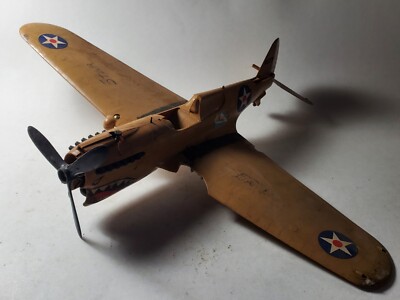 Cox Thimble Drome P-40 Warhawk Flying Tiger WWII Tether Plane .049 ...